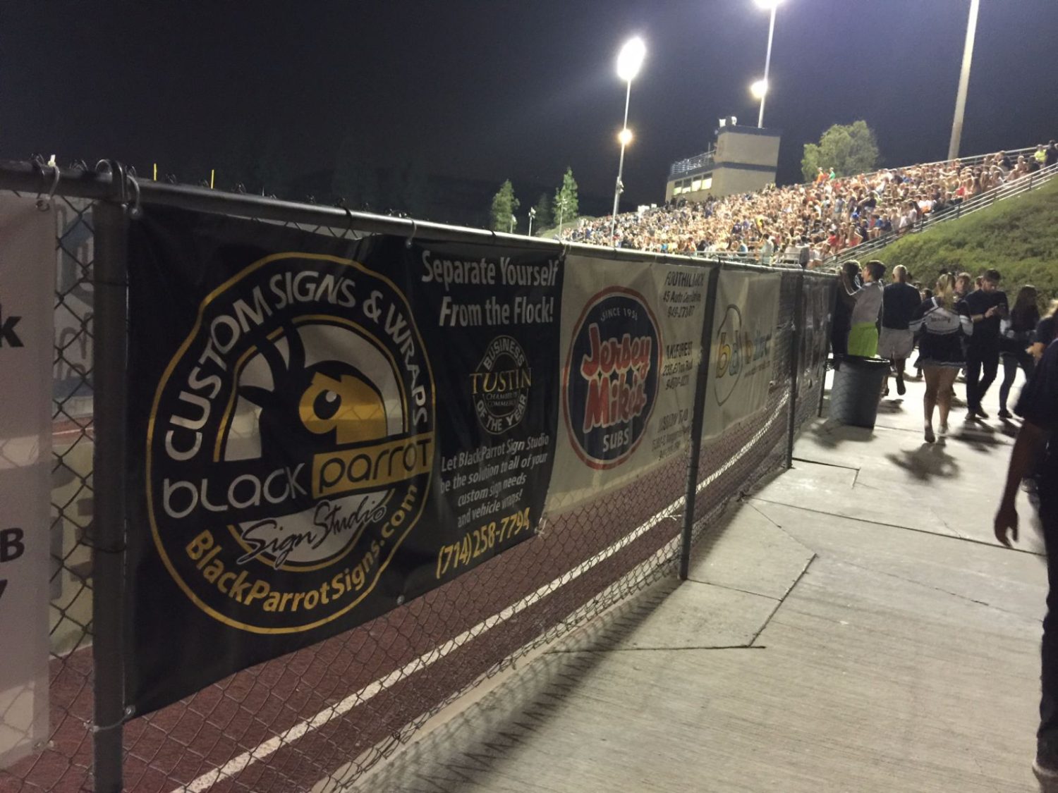 Custom Banners | Vinyl Printed Banners for Event | Black Parrot Signs